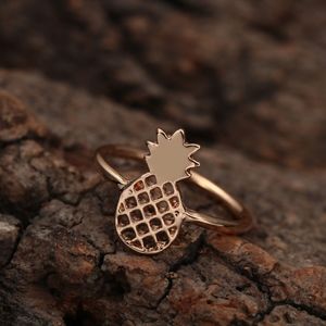 Jewelry | Dainty 14k Gold Pineapple Ring | Poshmark